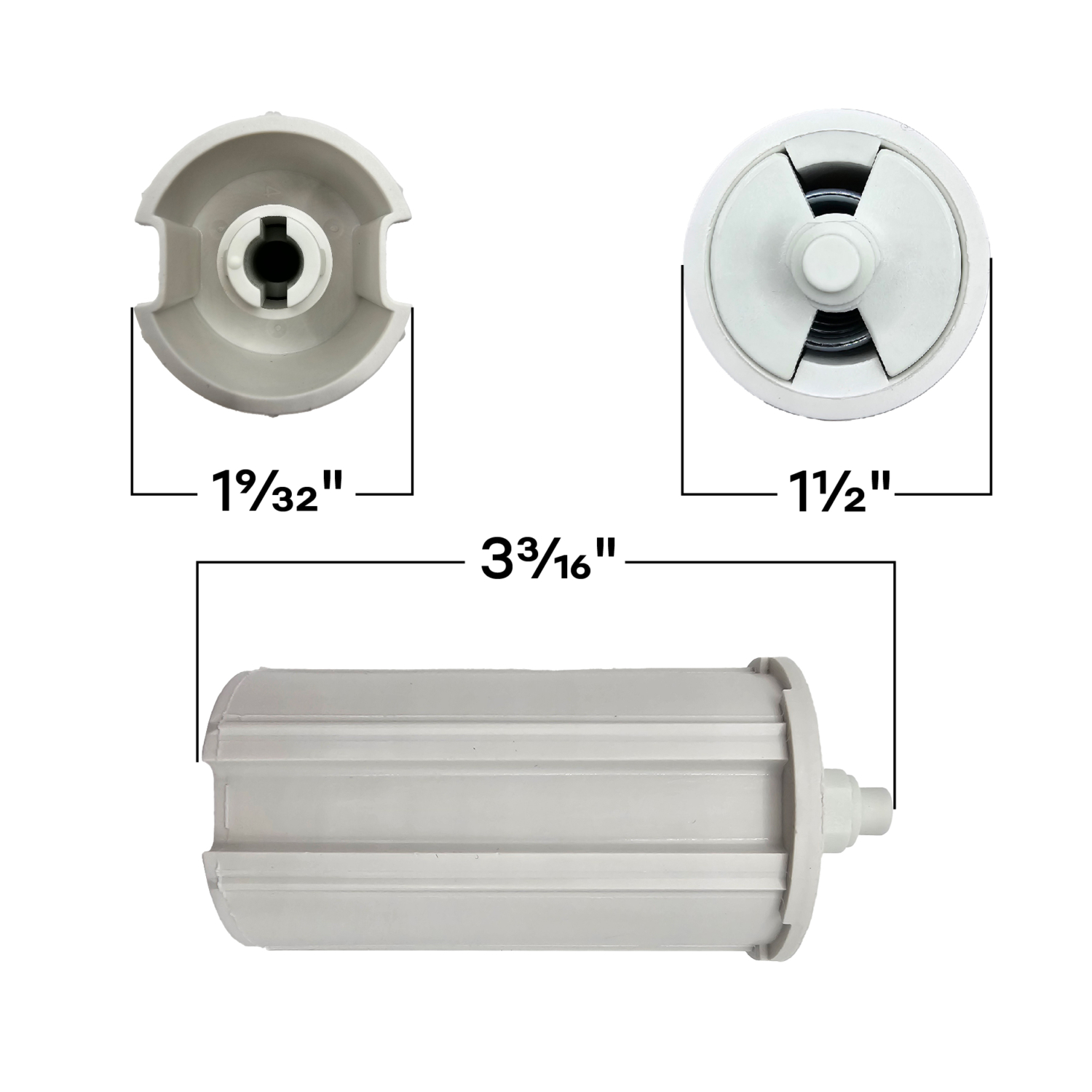 RollEase Skyline SL-Series Adapter SLA53 for 1-1/2 Inch Tube ...