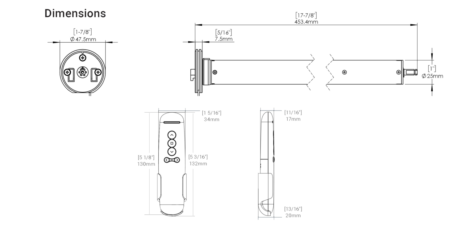 RollEase Automate Basics Remote Motor Kit - RollEaseParts.com